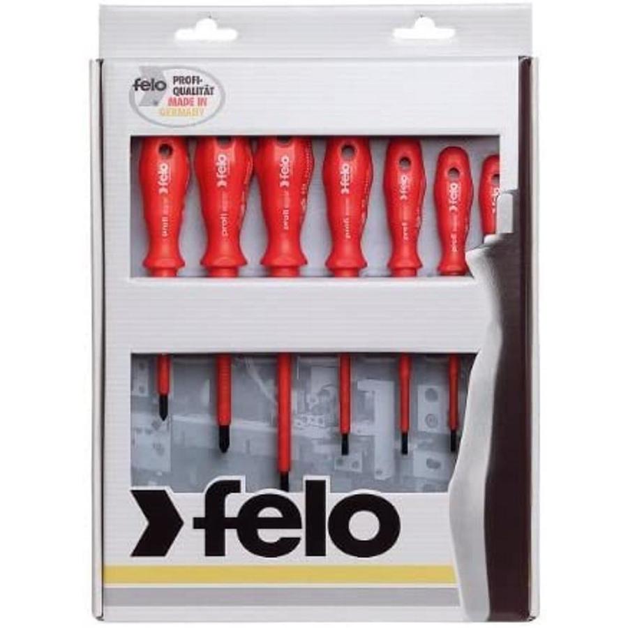 Felo 613 7-Piece Handle Insulated Screwdriver Set in the Screwdrivers ...
