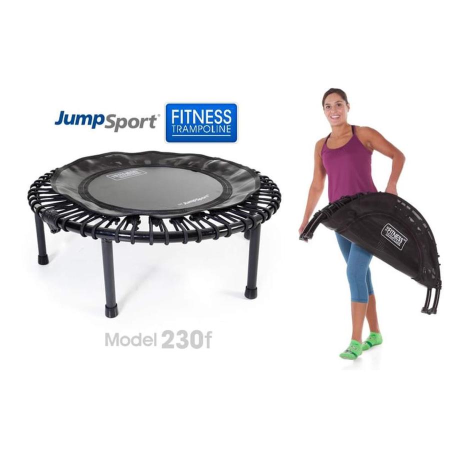 JumpSport JumpSport 230F Folding Fitness Rebounder Trampoline for In ...