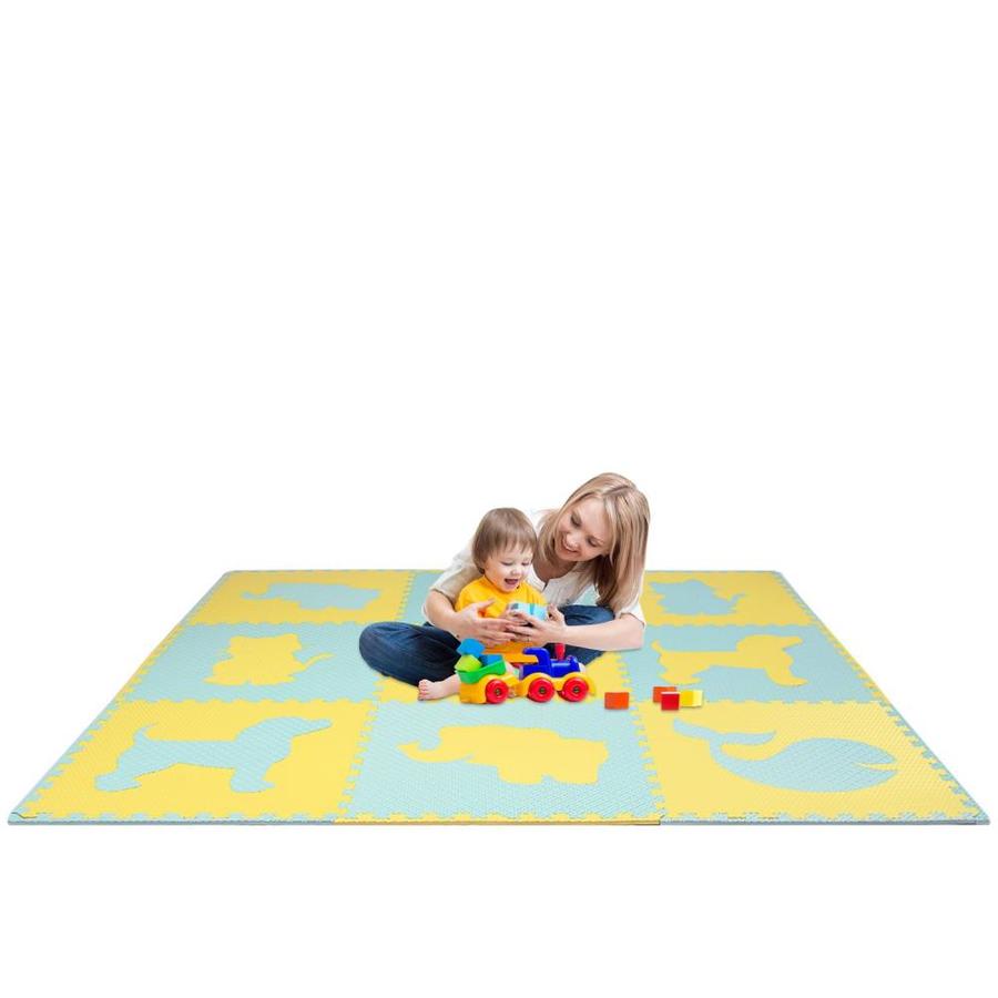 WEIZZER TOYS Play mats Rectangular Indoor Interlocking Play Mat in the ...