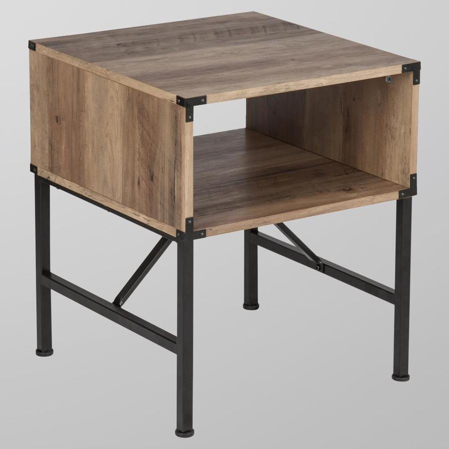 Saint Birch Oxford Rustic Oak End Table (Set of 2) in the End Tables ...