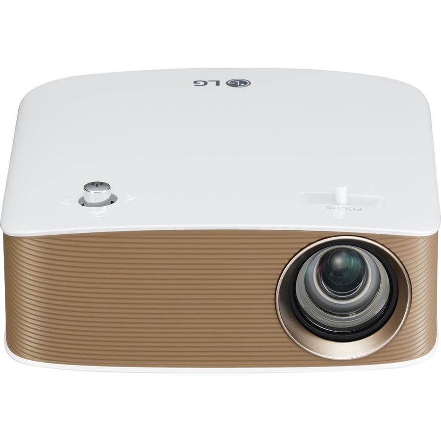 LG Electronics LG- MiniBeam 720p Wireless DLP Projector- Brown/White in ...