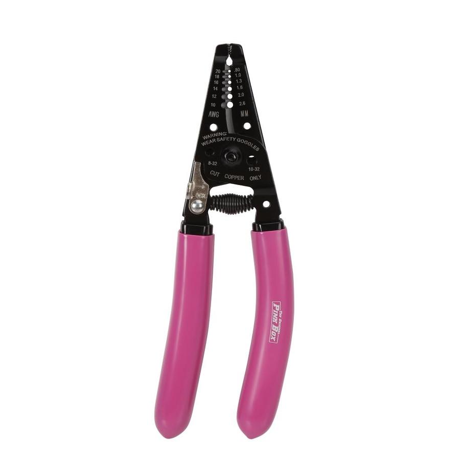 The Original Pink Box 7-in Spring Loaded Wire Strippers and Cutters ...