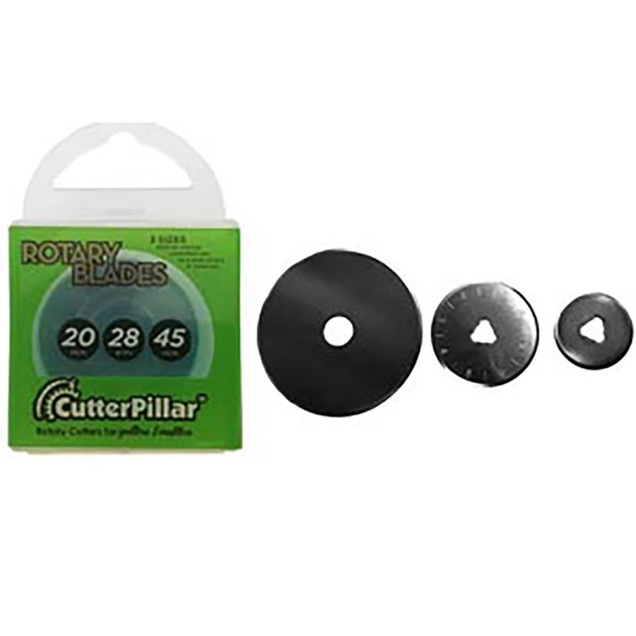 CutterPillar Cutter Pillar Rotary Cutter Refill Blades - Set Of 3 in ...