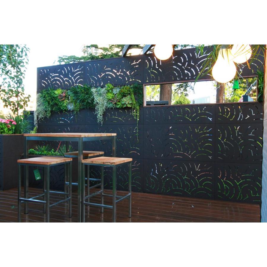 OUTDECO OUTDECO 24-in H x 48-in W Modern Wood Wall Panel in the Wall ...