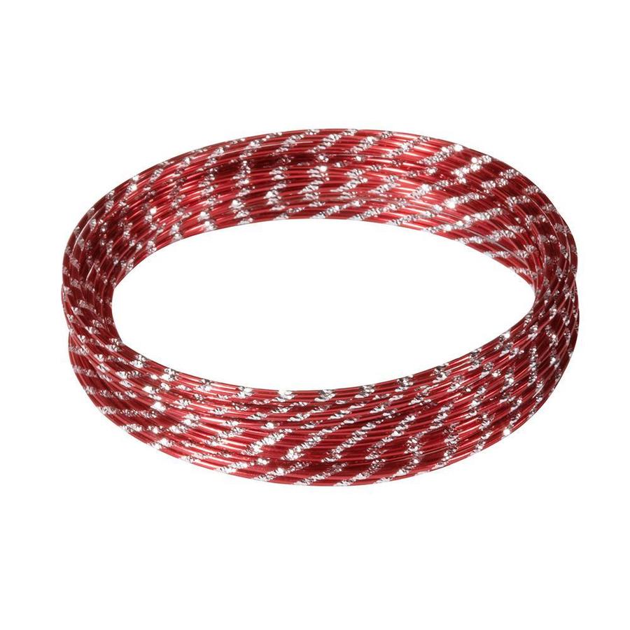 Oasis Diamond Wire, Red, 12 Gauge, 32.8 Ft. Roll, Pack of 10 in the ...
