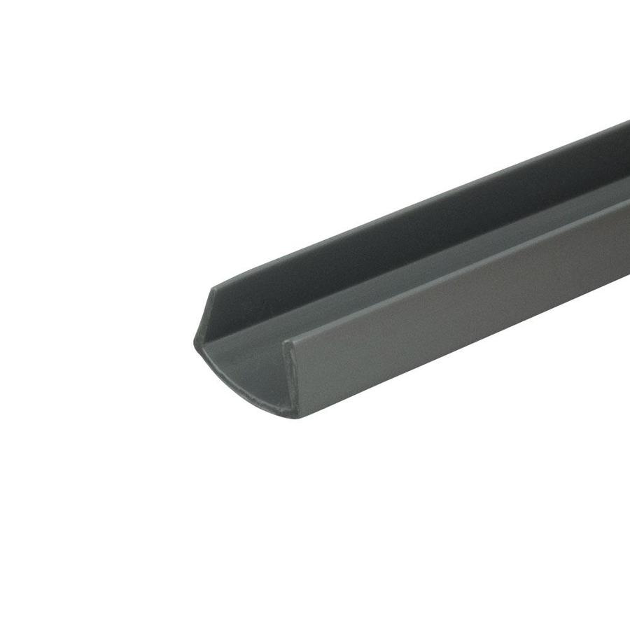 Outwater Outwater Plastics Silver 1/2 Inch Rigid Vinyl Plastic U ...