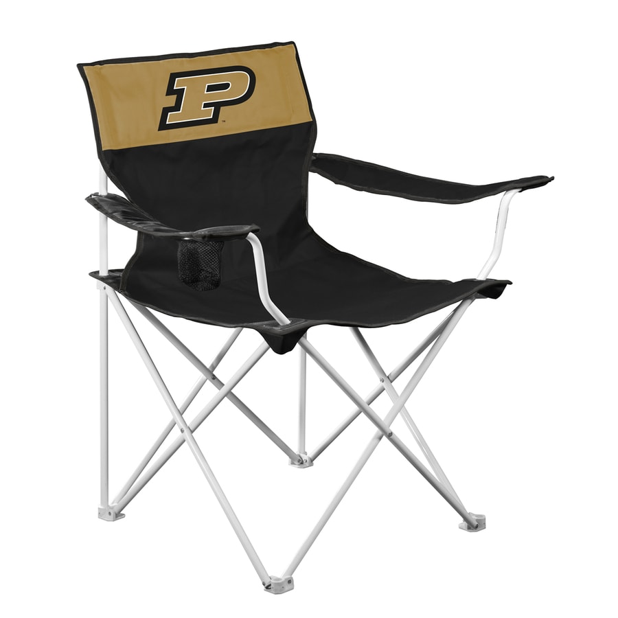 Logo Chairs NCAA Purdue University Boilermakers Steel Folding Camping ...