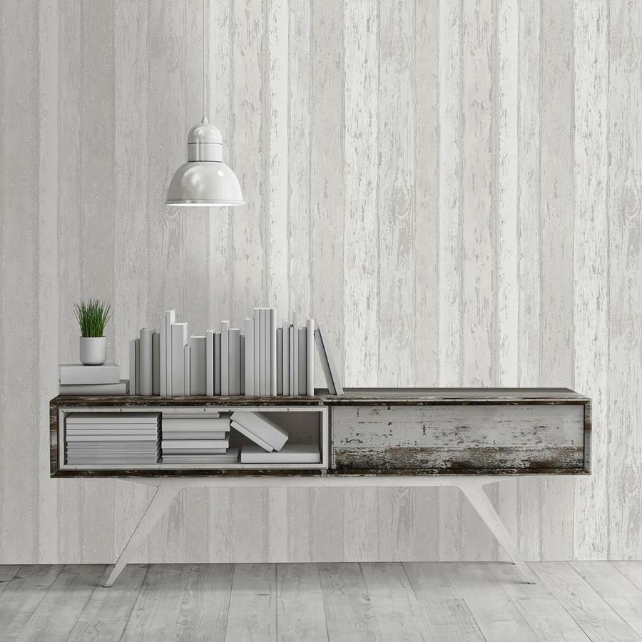 Coloroll CWV 56.4-sq ft Cream Paper Wood Unpasted Paste the Paper ...