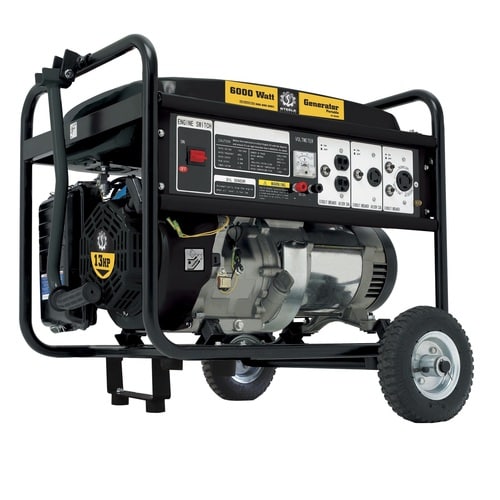 Steele Products 6,000-Running Watts Portable Generator in the Portable ...