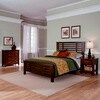 Home Styles Cabin Creek Chestnut King Bedroom Set at Lowes.com