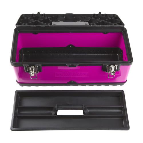 Original Pink Box 20-in Red Steel Lockable Tool Box at Lowes.com
