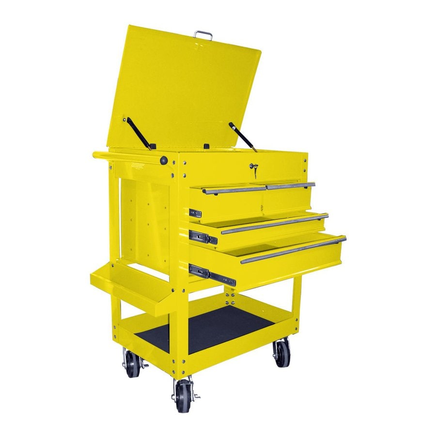 K Tool International 35.5-in 3-Drawer Utility Cart in the Utility Carts ...