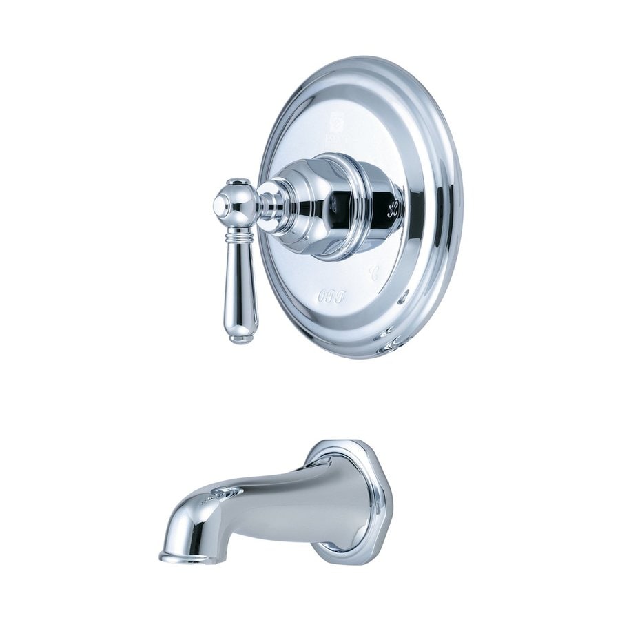 Pioneer Industries Americana Polished Chrome 1-Handle Adjustable Wall ...