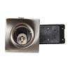Twice Bright Lighting Brushed Nickel New Construction Recessed Light ...