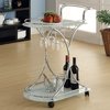Coaster Fine Furniture 15.75-in x 32.25-in Rectangle Cart Bar at Lowes.com