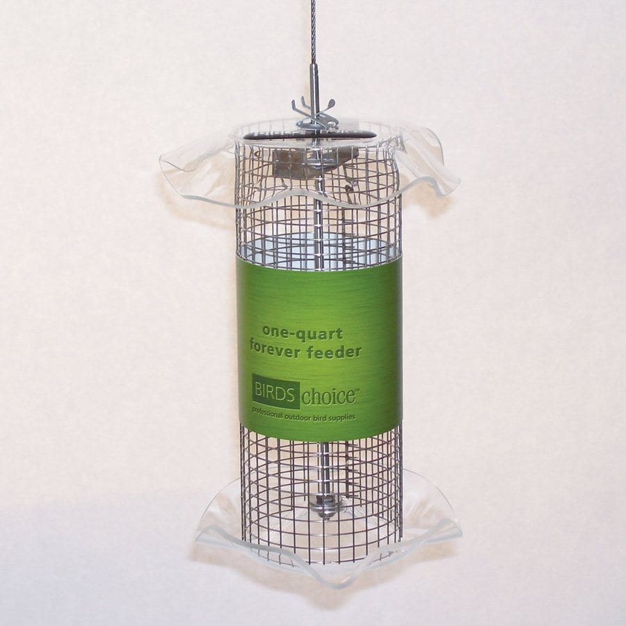 BIRDS CHOICE Sunflower Steel Tube Bird Feeder at Lowes.com