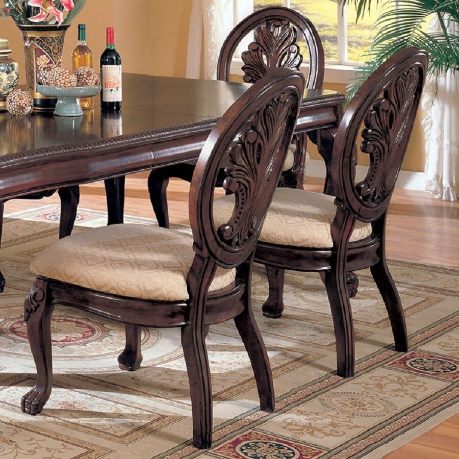 Coaster Fine Furniture Set of 2 Tabitha Traditional Side Chairs in the ...