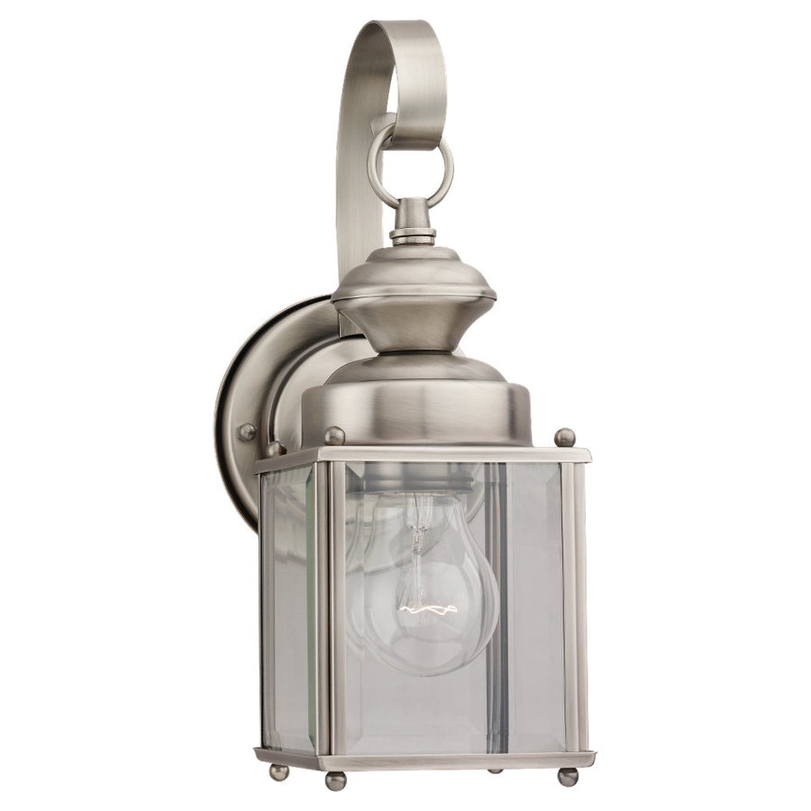 Brushed Nickel Outdoor Lights