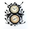 Ashton Sutton Twin Bird Analog Round Indoor Wall Clock at Lowes.com