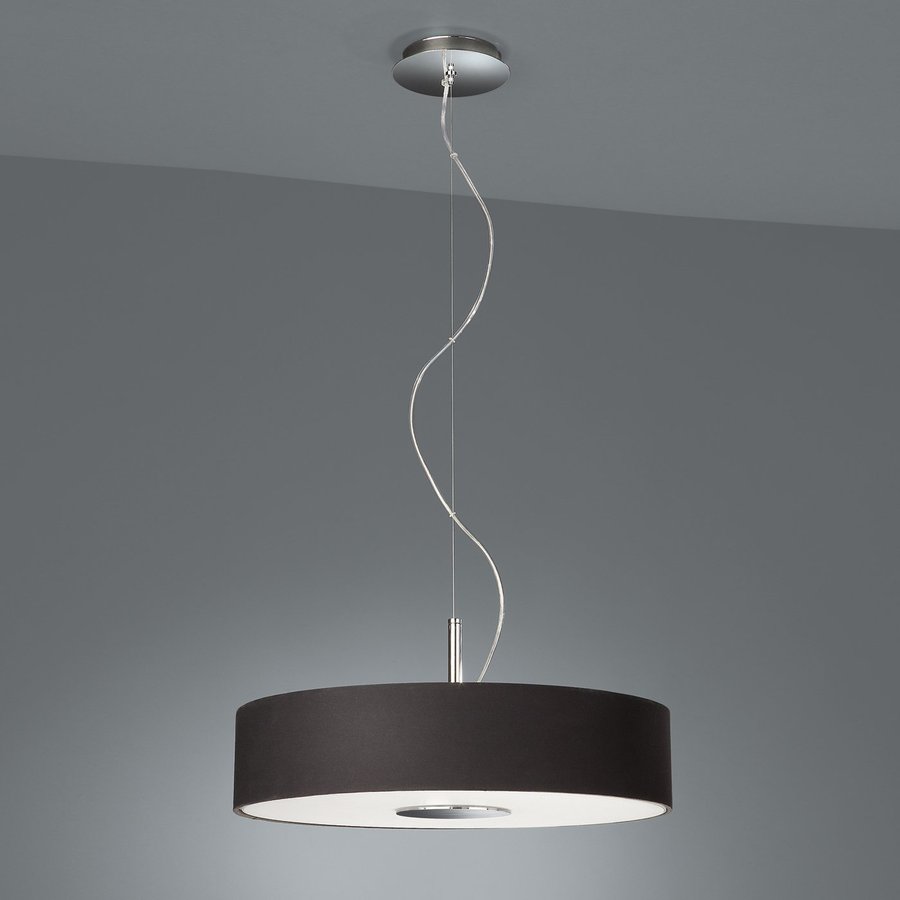 Philips Roomstylers 17.7-in W Matte Chrome Hardwired Standard Pendant ...