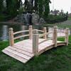 Shine Company 5-ft Natural Cedar Garden Bridge at Lowes.com