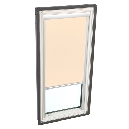VELUX FS C01 Beige Manual Light Filtering Blind at Lowes.com