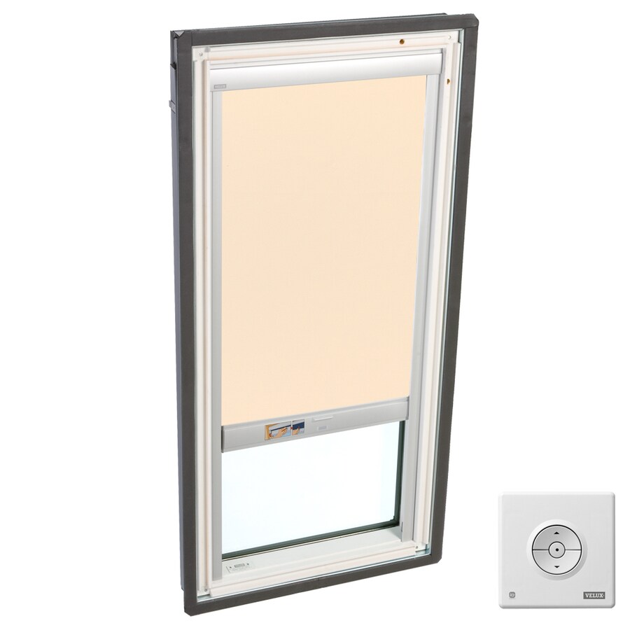 VELUX FS S06 Beige Solar Light Filtering Roller Blind at Lowes.com