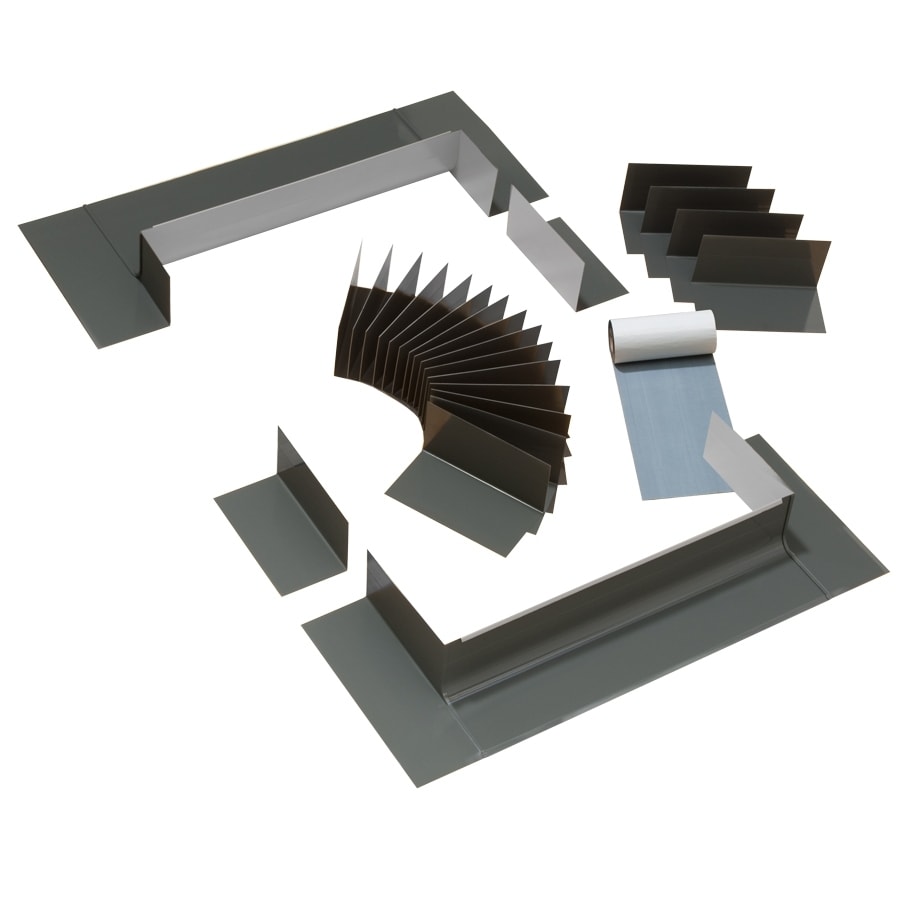 VELUX Curb Mount Low-Profile Shingle Roof Flashing with Underlayment ...