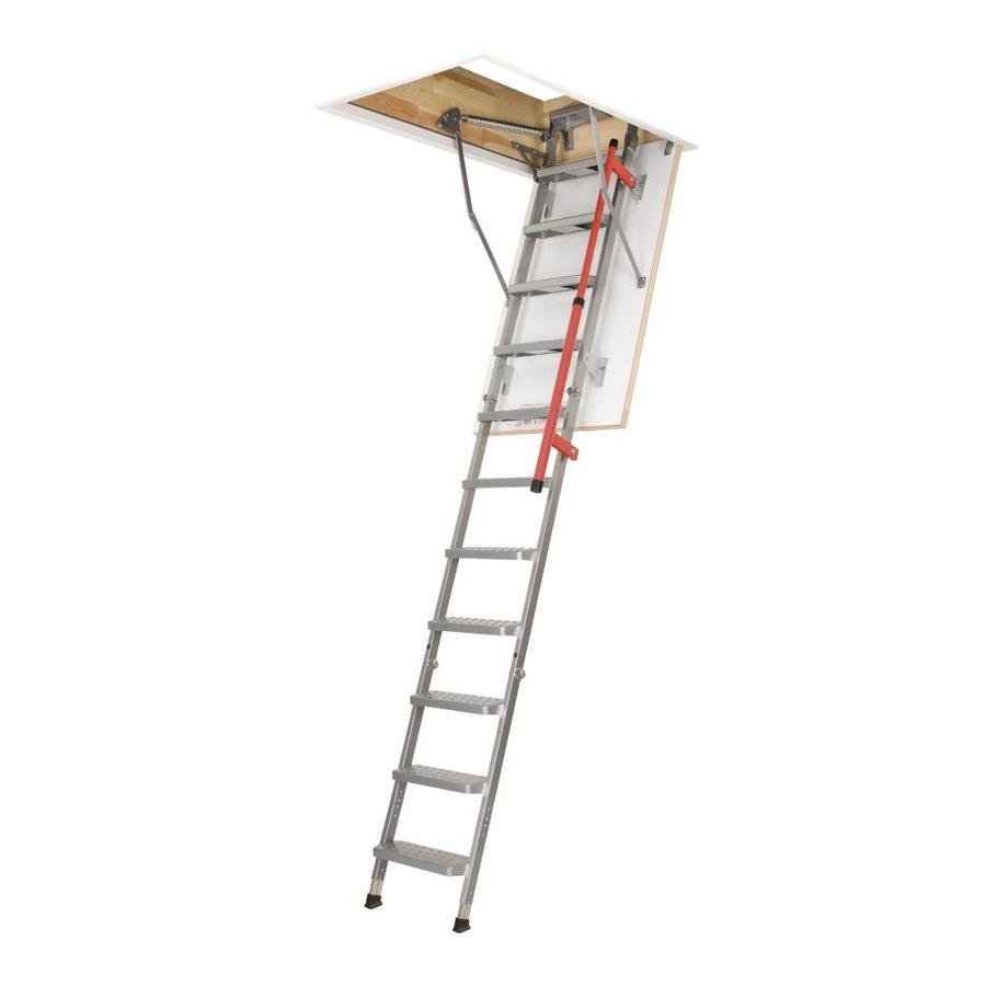 FAKRO LML 23.5x47 Lux Steel Attic Ladder 7.58-ft to 9.17-ft. (Rough ...