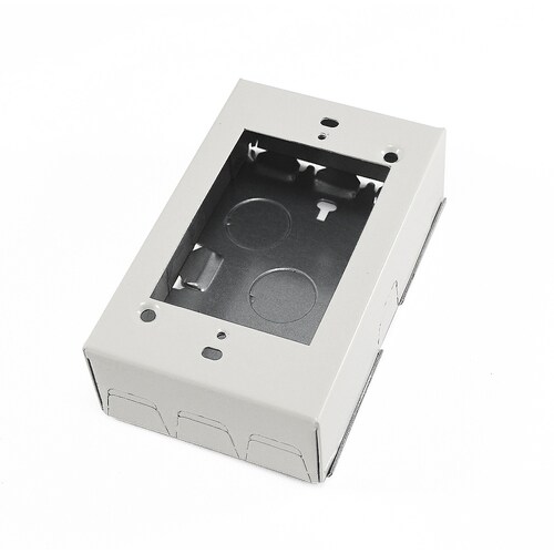 MonoSystems SnapMark 1-Piece White Raceway Electrical Box in the ...