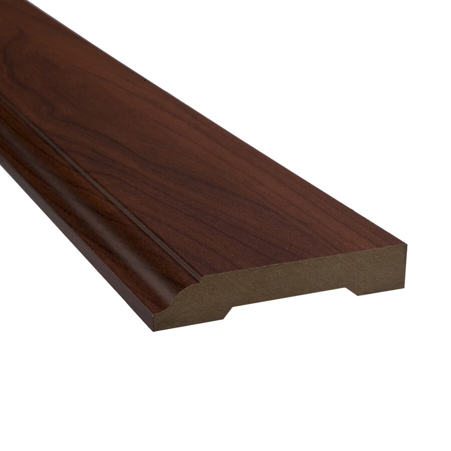 Pergo 3.3-in x 94.48-in Cherry Base Floor Moulding at Lowes.com