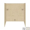 Style Selections Solid Surface Bathtub Wall Surround (Common: 32-in x ...