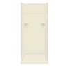 Style Selections Biscuit 5-Piece Alcove Shower Kit (Common: 36-in x 36 ...