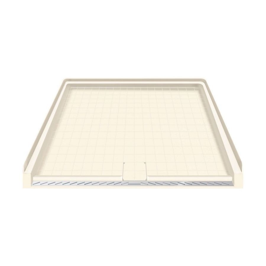 Transolid Cameo Solid Surface Shower Base 39.5-in W x 37.75-in L with ...