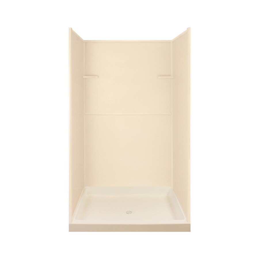 Transolid Matrix Khaki (Brown) 4-Piece Alcove Shower Kit (Common: 34-in ...
