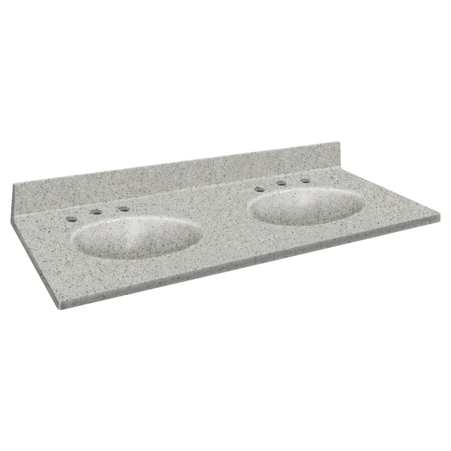 Transolid Chelsea Matrix Dusk Solid Surface Integral Double Sink ...
