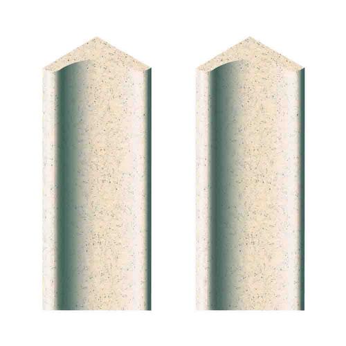Transolid Decor Matrix Khaki Sand Shower Wall Corner Cove Piece in the ...