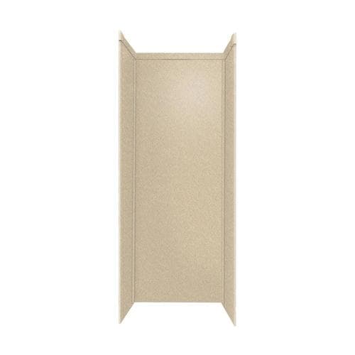 Transolid Decor Matrix Khaki/Sunset Sand One-Piece Shower Wall Surround ...