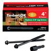 FastenMaster #0 x 4-in Black Ecoat Hex-Head Structural Wood Screws (50 ...