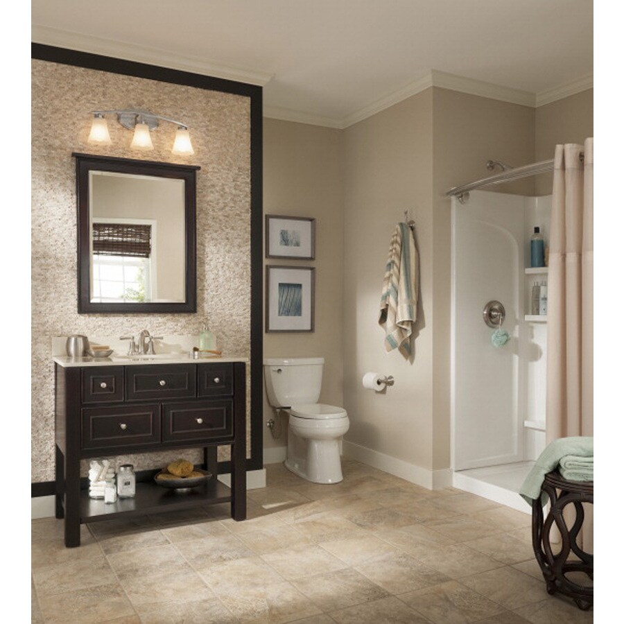 allen + roth Hagen Espresso Bathroom Vanity Mirror at Lowes.com