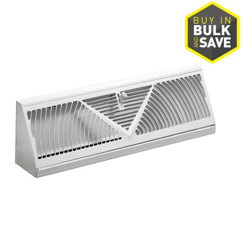 Accord Ventilation Baseboard Diffuser (Duct Opening: 2.5-in x 15-in ...