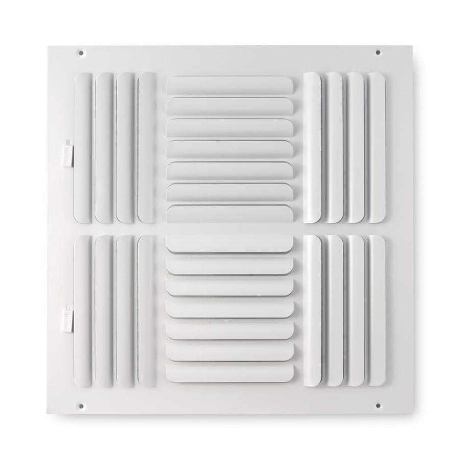 Accord Ventilation 14x14 WHT 4-Way Curved in the Sidewall & Ceiling ...