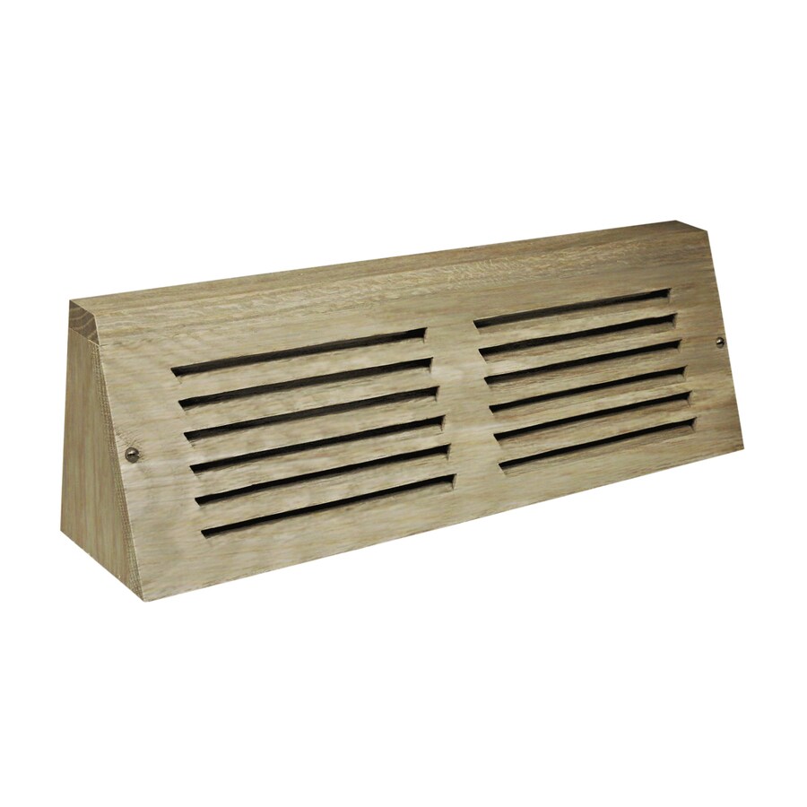 Accord 18-in Unfinished Wood Baseboard Register at Lowes.com