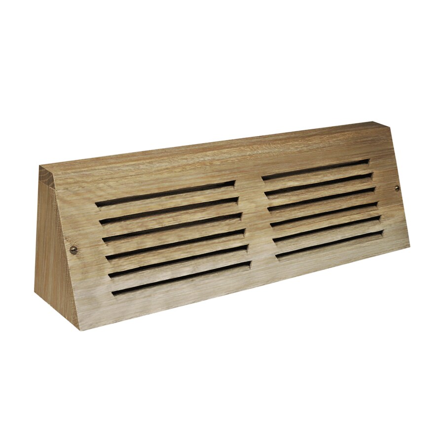 Accord 18-in Unfinished Wood Baseboard Register at Lowes.com