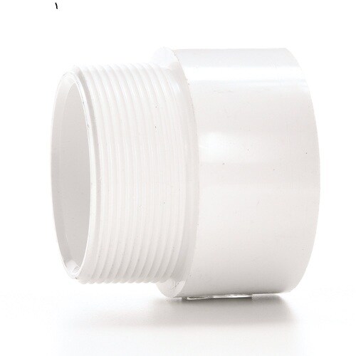 Charlotte Pipe 3-in x 3-in dia PVC Schedule 40 Male Male Fitting at ...