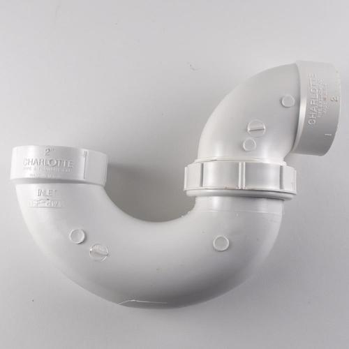 Charlotte Pipe 2-in x 2-in dia Schedule 40 Trap in the PVC DWV Pipe ...