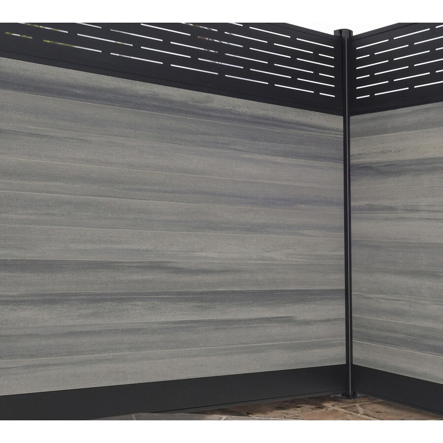 Infinity (Actual: 0.41-ft x 5.916-ft) Oxford Grey Composite Composite ...