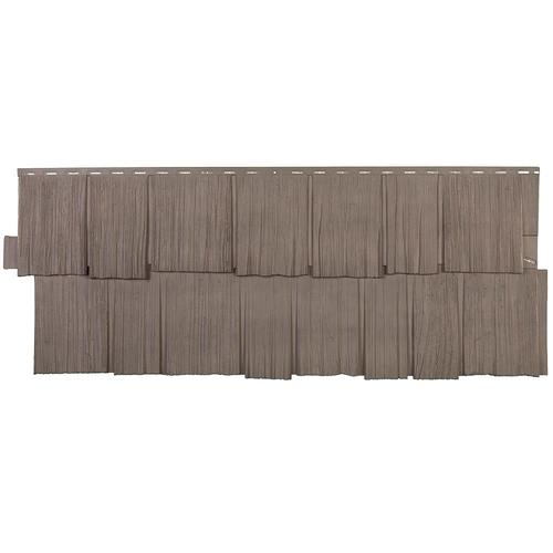 Novik NovikShake HS 9-Pack Vinyl Siding Panel Hand-split Shake ...