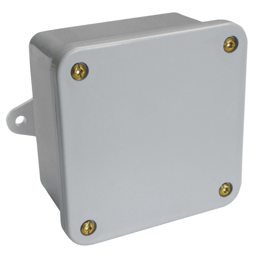 Kraloy 4-in x 4-in x 2-in PVC Conduit Junction Box in the Electrical ...