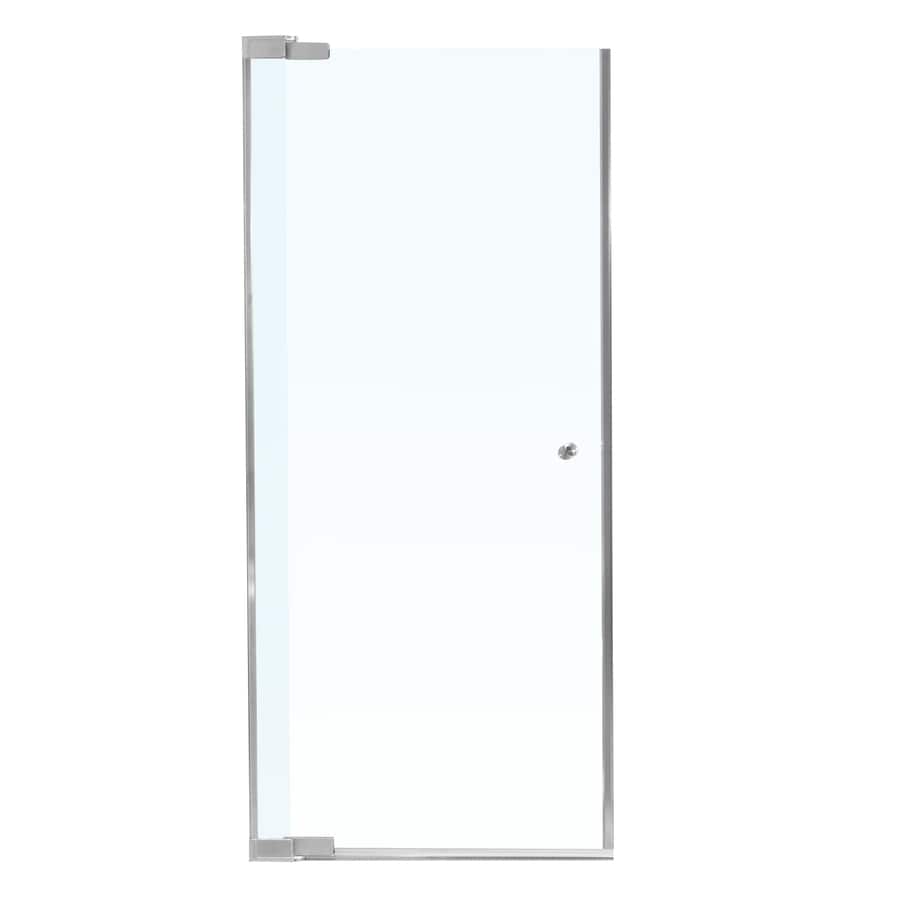MAAX Kleara 27.5-in to 29.5-in Frameless Pivot Shower Door at Lowes.com